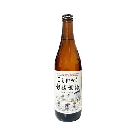 Echigo Koshihikari Beer 500ml 1300 Ms Cellars