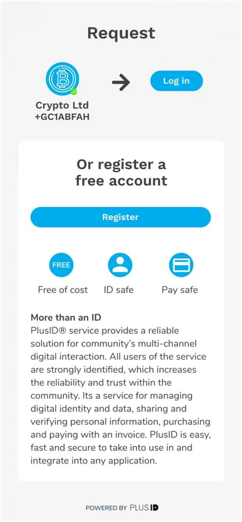 Cryptoid Plusid One App One Id Connecting Services And Users