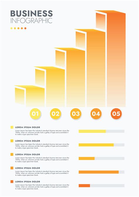 Infographic Template For Presentations And Features Data Visualization Includes A Process Chart