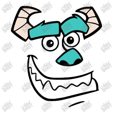 Sully Face Sticker By Jamaikan Artistshot