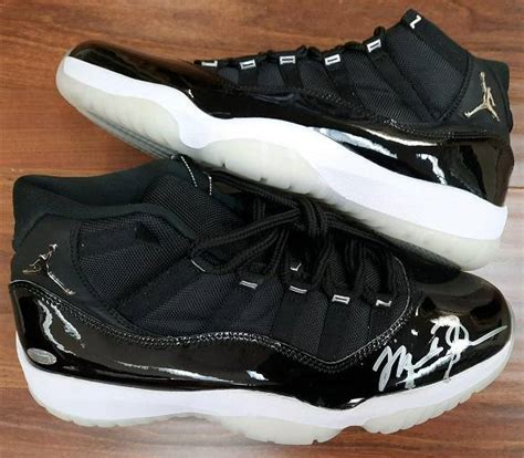 Michael Jordan Space Jam Signed Shoes