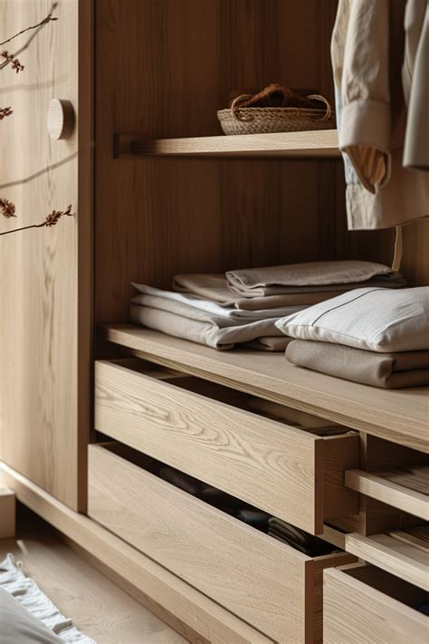 Japandi Wardrobe Simplifying Clothing Storage With Style Quiet