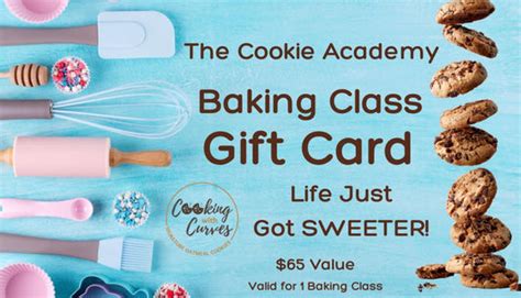 Cookie Baking Classes Cooking With Curves