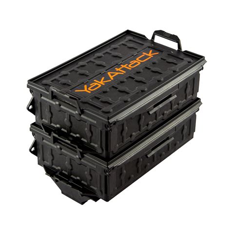 Yakattack Tracpak Stacking Fishing Gear Storage Box System Kayak