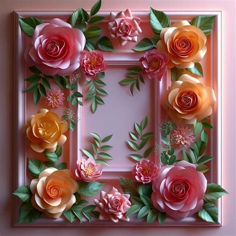 19000 3d Flower Box Frame Pictures