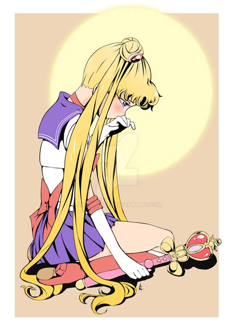 Sad Sailor Moon By Sailorgigi On Deviantart