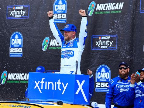 Allgaier Outlasts Xfinity Field For Michigan Score Race Face Tv