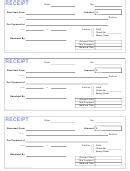 Money Order Receipt Template Printable Pdf Download