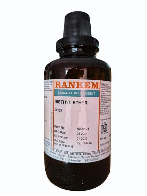 Dimethyl Ether Lr 500ml At ₹ 525kg Laboratory Reagents In Jaipur