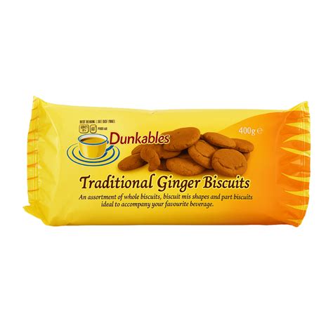 Dunkables Traditional Ginger Biscuits Discount Dragon