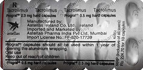 Prograf 0 5 MG Capsule 10 Uses Side Effects Price Dosage PharmEasy