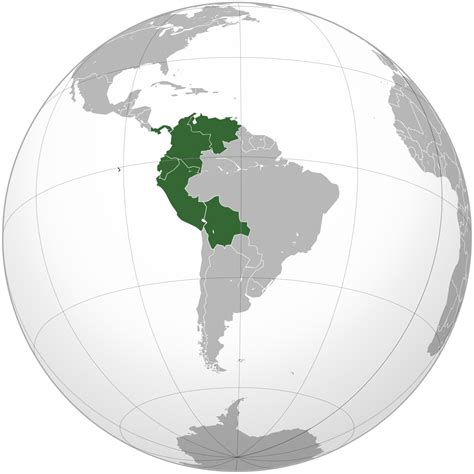 Simon Bolivar Paises Liberados