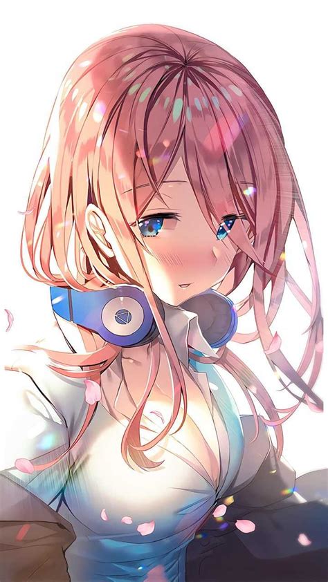Live Wallpaper Iphone Miku Nakano Wallpapers Wallpaper Miku Nakano