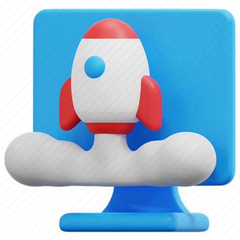 Computer Startup Start Up Screen Pc Display 3d Illustration Download On Iconfinder