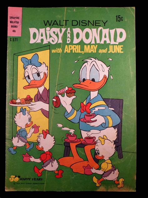 G571b Daisy And Donald 1973 Ozzie Comics
