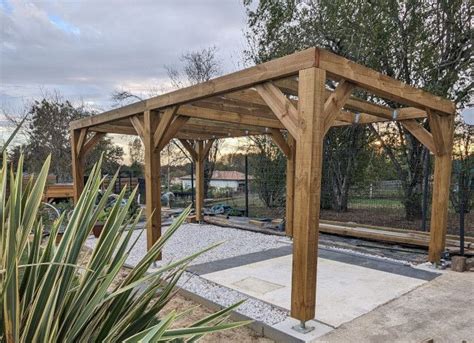 Plan De Pergola En Bois 5 Guides Détaillés à Télécharger En Pdf Patio
