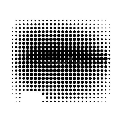 Halftone Dot Pattern Abstract Texture Vector Graphic Vector Design
