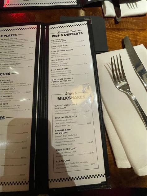 Cap City Fine Diner And Bar Menu Updated October 2025