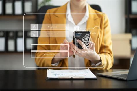 Premium Photo Cyber Security Login Data Protection Concept