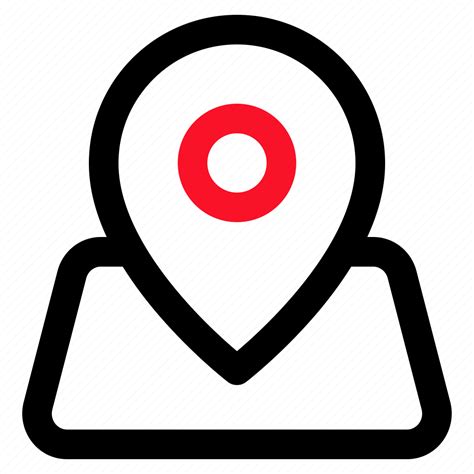 Pin Location Map Placeholder Pointer Icon Download On Iconfinder