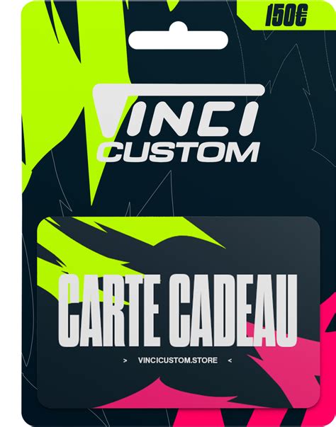 Carte Cadeau Vinci Custom Pour Un Cadeau Qui Fait La Différence 🎁