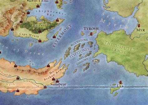 Westeros Stepstones Map At Michael Doxey Blog