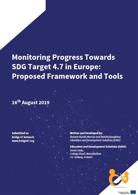 Monitoring Progress Towards Sdg Target 4 7 In Europe Proposed Framework