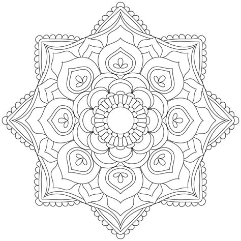 Monday Mandala Coloring Pages Coloring Pages