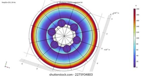 Schematic Diagram Electronic Device Vector Drawing Stock Vector