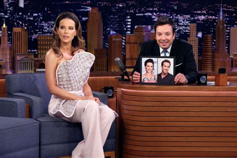Kate Beckinsale At Tonight Show Starring Jimmy Fallon 10202019
