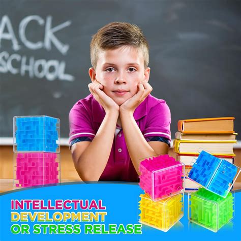 Cubos De Quebra Cabeça De Labirinto De Natal Syhood 3d Maze Cube 8