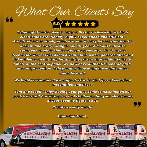 Yourelectricalprofessionals Ashpaugh Electric Inc