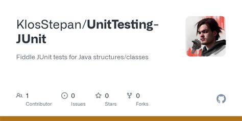 Github Klosstepanunittesting Junit Fiddle Junit Tests For Java