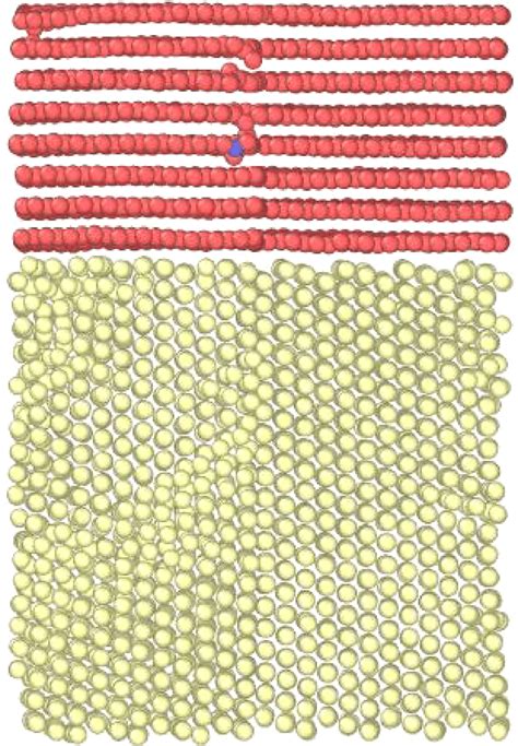 Side View Of The Atomic Configuration With Eight Layers Of Graphene On Download Scientific