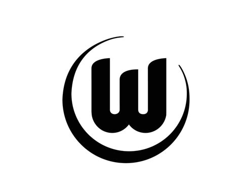Wolfsburg Club Logo Symbol Football Bundesliga Germany Abstract Design