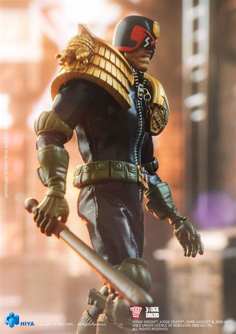 Judge Dredd 1 12 Six Inch Action Figure Coming October 2023 From Hiya Toys