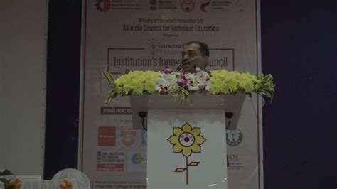 Iic Regionalmeet Innovations Entrepreneurship Entrepreneurs Pillaicollege Prof Dr
