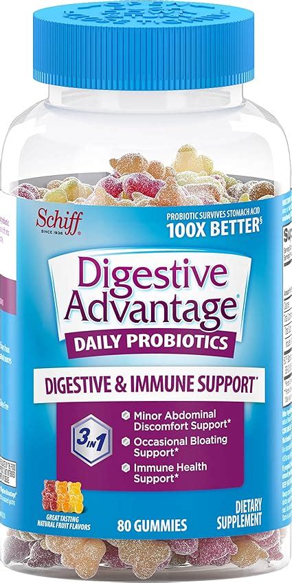 Digestive Advantage Probiotic Gummies For Digestive Health