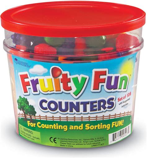 Learning Resources Fruity Fun Counters • Se Priser