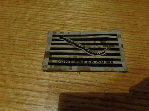 Ir Nwu Type Ii Dont Tread On Me Desert Tan Patch Hook Aor1 New