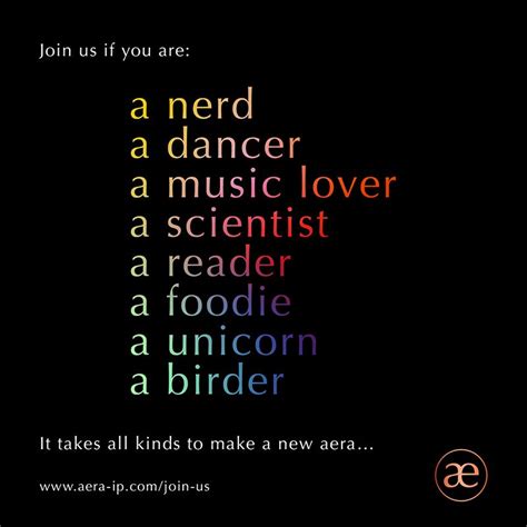 Join Us Aera Aera