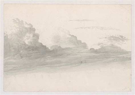 Cloud Study Of Stratus Beneath Cumulus Science Museum Group Collection