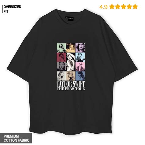 Taylor Swift The Eras Tour Oversized T Shirt Nukkad Studios