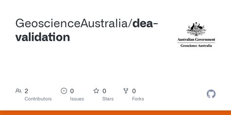 Github Geoscienceaustraliadea Validation