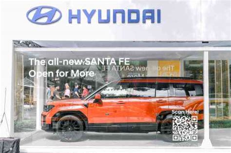 2024 Hyundai Santa Fe On Display In Bgc Until January 12 Auto News