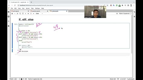 If Elif Else In Python Youtube