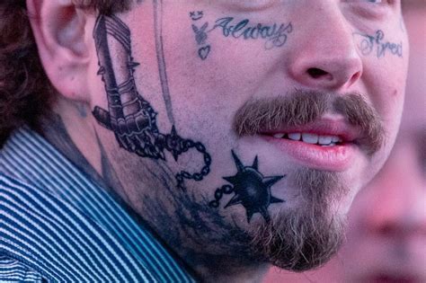 Post Malones Most Famous Tattoos And Their Meanings