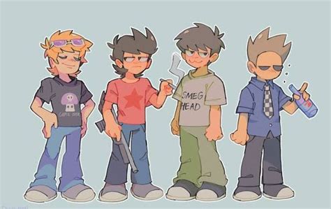 🌟𝒆𝒅𝒅𝒔𝒘𝒐𝒓𝒍𝒅🌟 Eddsworld Comics Concept Art Character Edd