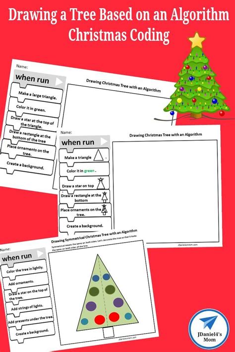 This Free Set Of Steam Printables Features Three Christmas Coding This Free Set Of Steam Printables Features Three Christmas Coding
