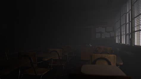 Artstation Night Time Classroom